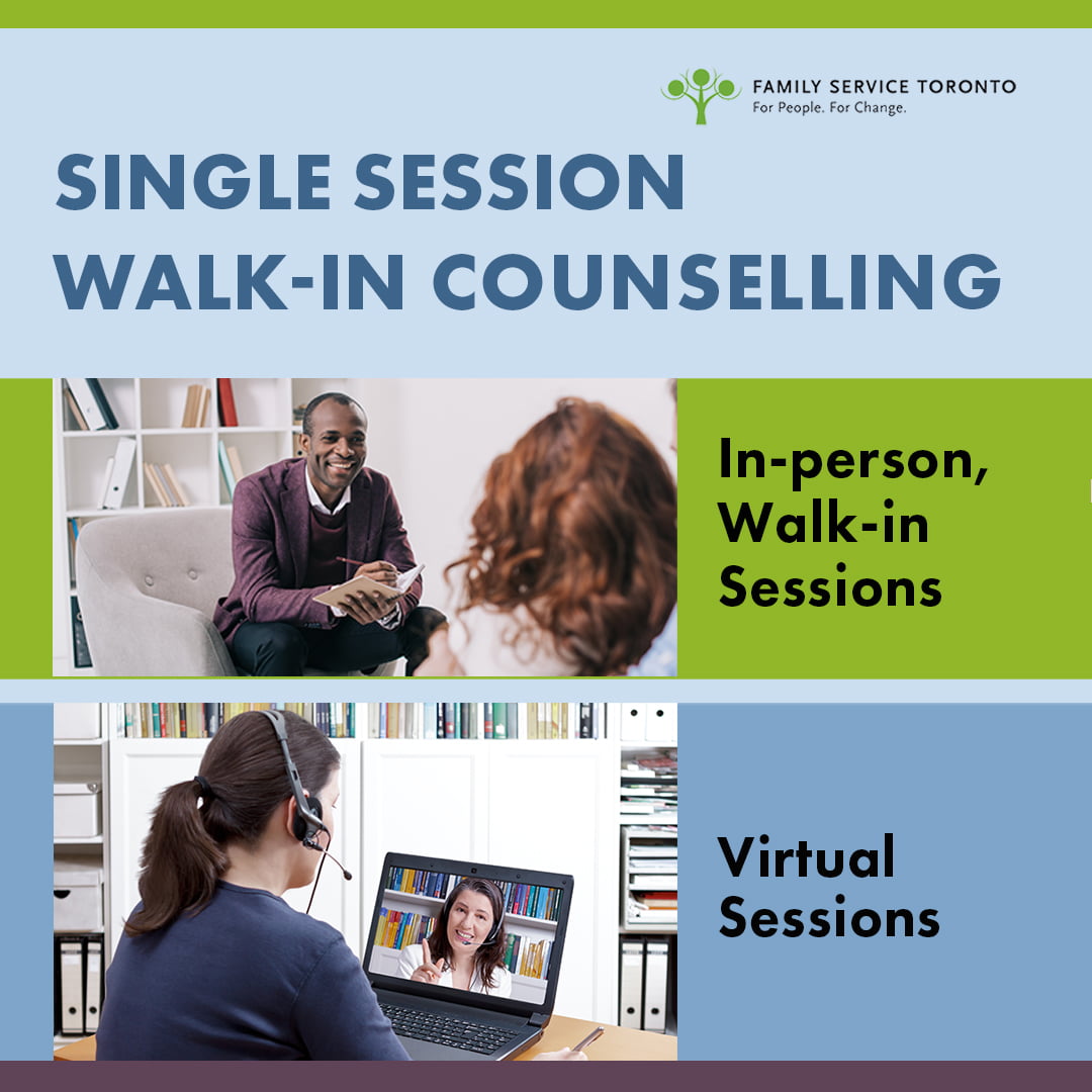 Free walk-in counselling returns - Family Service Toronto
