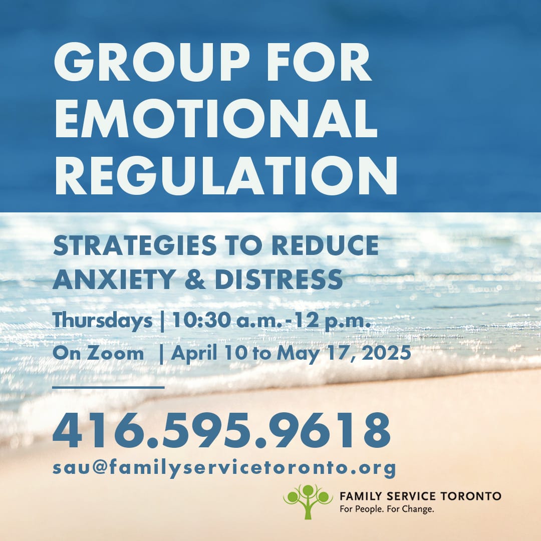 Join a Spring virtual group - Family Service Toronto