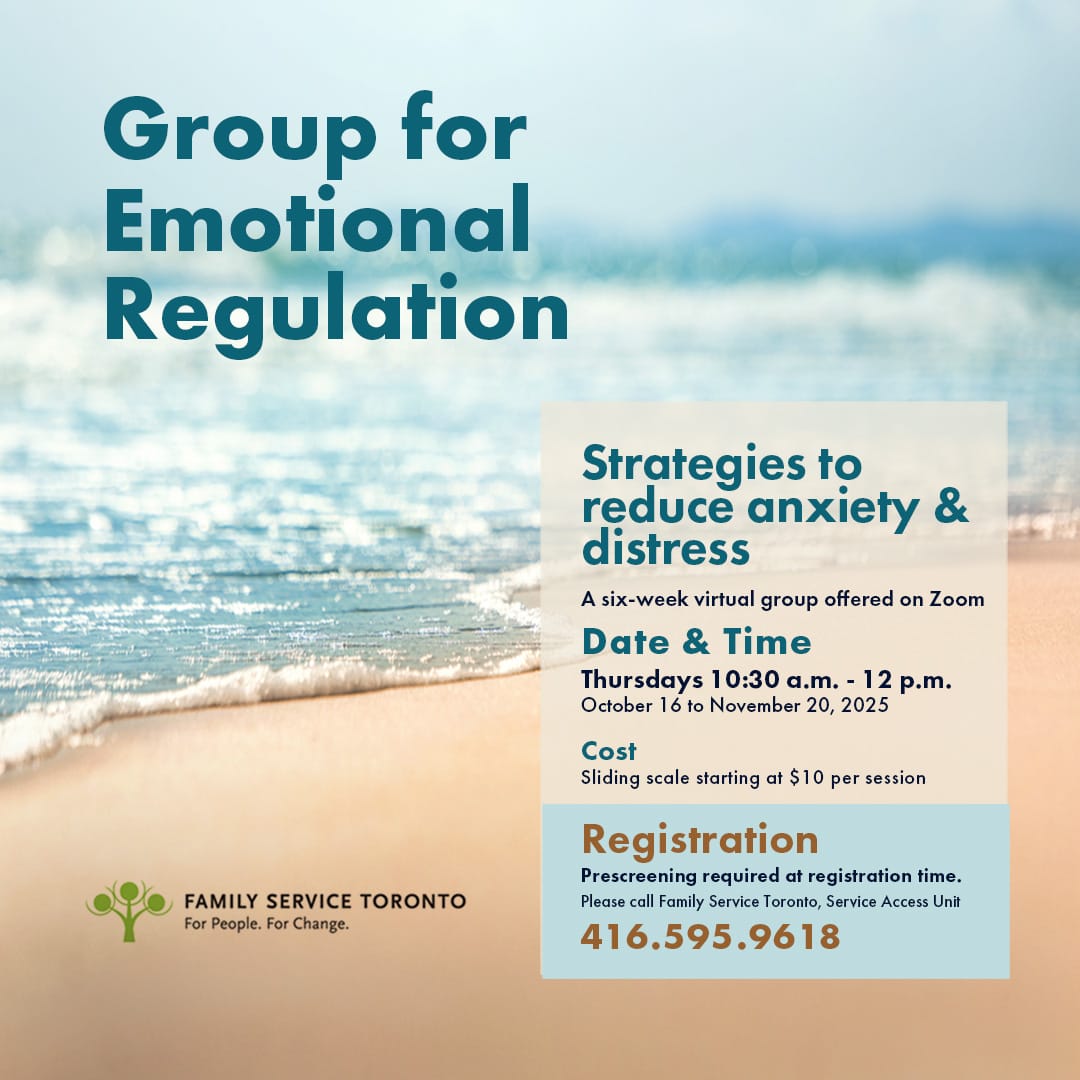 Join a Fall workshop/group - Family Service Toronto